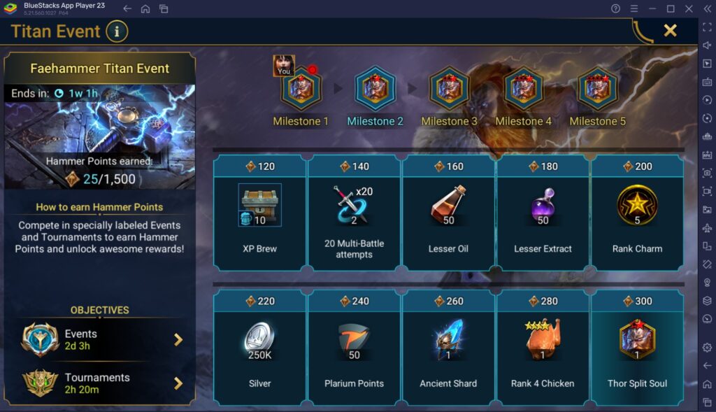RAID: Shadow Legends – Faehammer Titan Event Guide | BlueStacks
