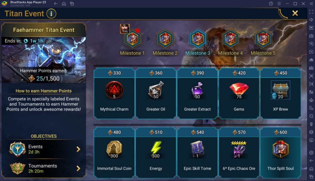 RAID: Shadow Legends – Faehammer Titan Event Guide | BlueStacks