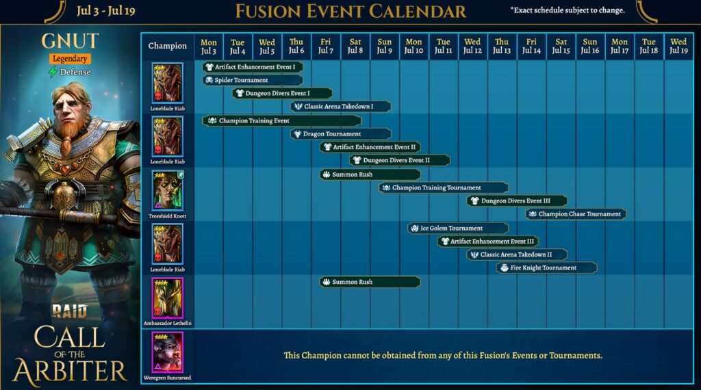 RAID: Shadow Legends – Gnut Legendary Champion Fusion Guide | BlueStacks