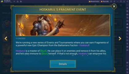 RAID: Shadow Legends – Hoskarul Fragment Fusion Event Guide | BlueStacks