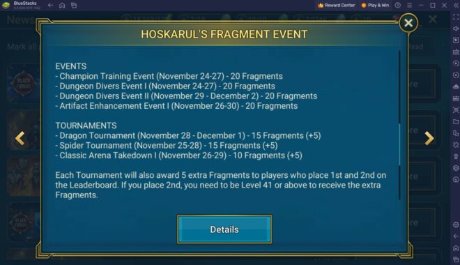 RAID: Shadow Legends – Hoskarul Fragment Fusion Event Guide | BlueStacks