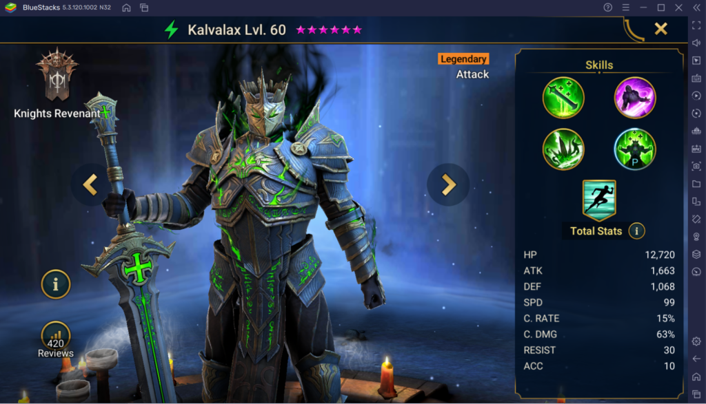 RAID: Shadow Legends – New Community Made Champion Kalvalax Guide ...