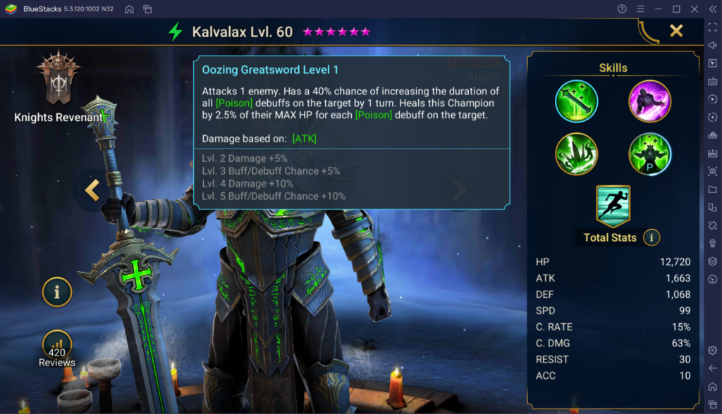 RAID: Shadow Legends – New Community Made Champion Kalvalax Guide ...