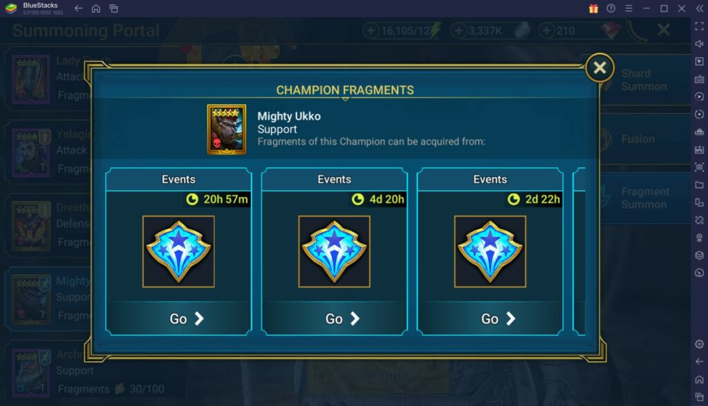 RAID: Shadow Legends – Mighty Ukko Fragment Fusion Event Guide | BlueStacks