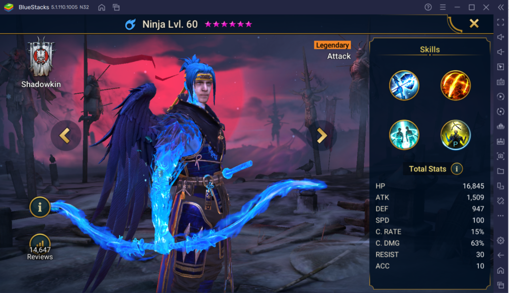 RAID: Shadow Legends - Ninja Champion Guide | BlueStacks