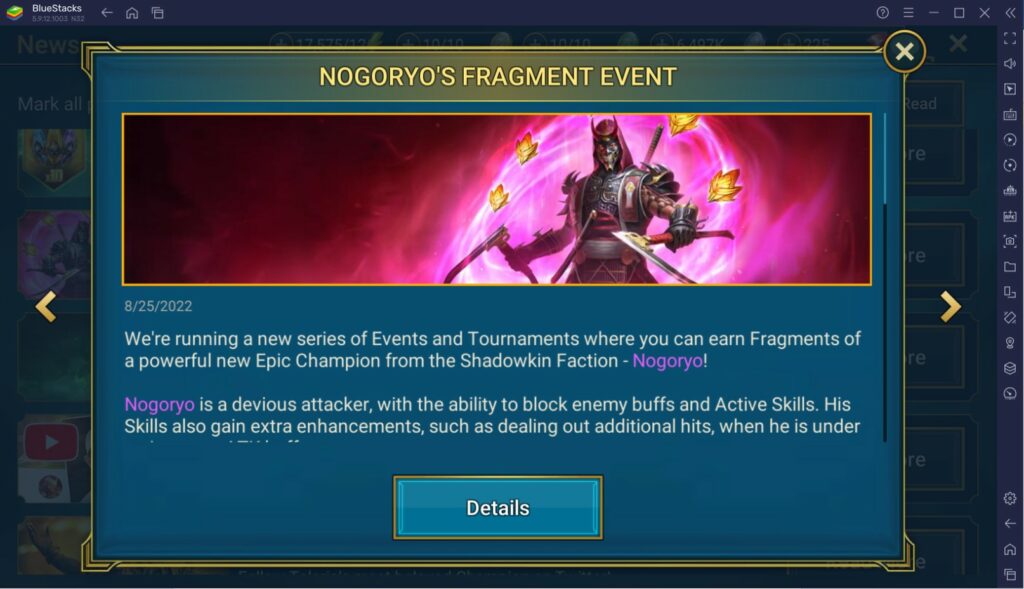 RAID: Shadow Legends – Nogoryo Fragment Fusion Event Guide | BlueStacks