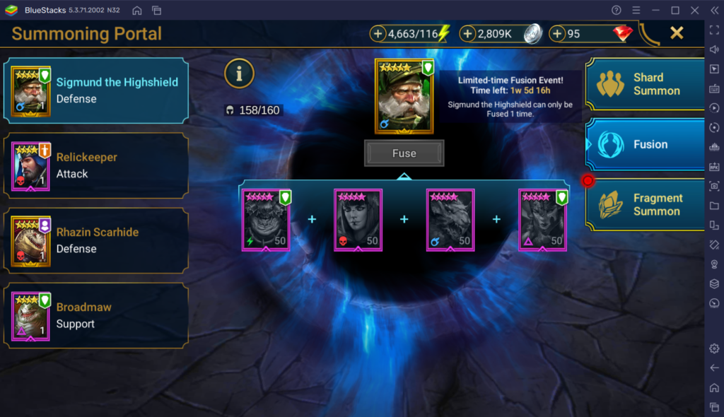 RAID: Shadow Legends – Sigmund the Highshield Fusion Guide | BlueStacks