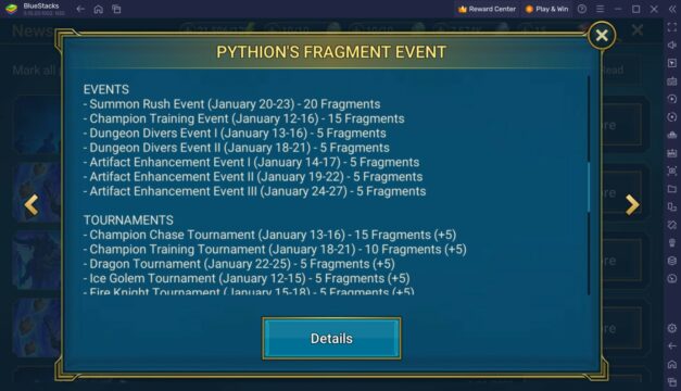 RAID: Shadow Legends – Pythion Fragment Fusion Event Guide | BlueStacks