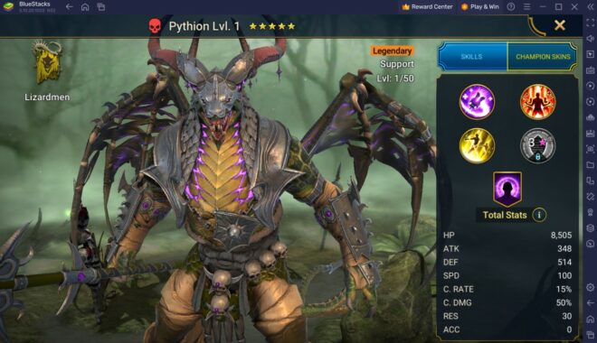 RAID: Shadow Legends – Pythion Fragment Fusion Event Guide | BlueStacks