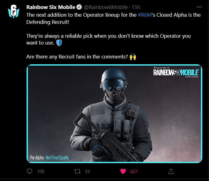 Rainbow Six Mobile Closed Beta to Begin Next Week, Additional Details ...