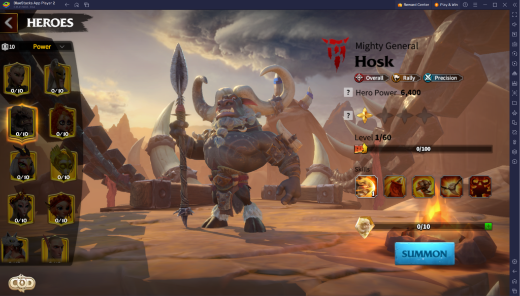 Rekomendasi Hero Terbaik Call of Dragons 2023 | BlueStacks