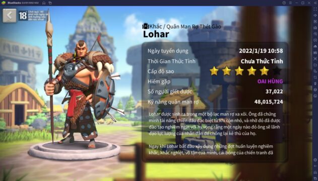 Rise of Kingdoms - Gamota: Hướng dẫn tướng chỉ huy Lohar – Quân Man Rợ ...