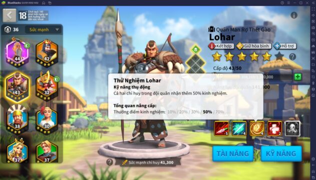 Rise of Kingdoms - Gamota: Hướng dẫn tướng chỉ huy Lohar – Quân Man Rợ ...