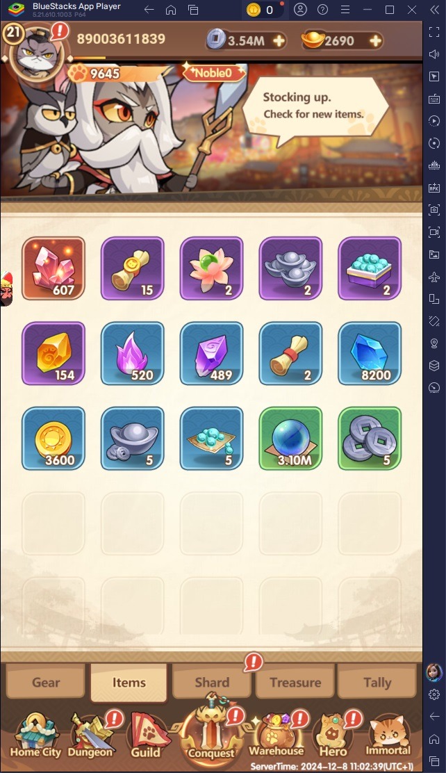 إتقان لعبة Rise of Kittens: Idle RPG على BlueStacks – نصائح وحيل رائعة