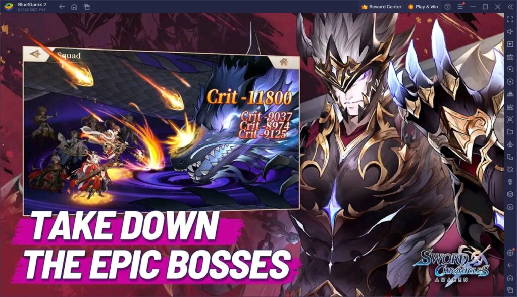 Play Sword Chronicles: AWAKEN on PC, Take Advantage of BlueStacks Features