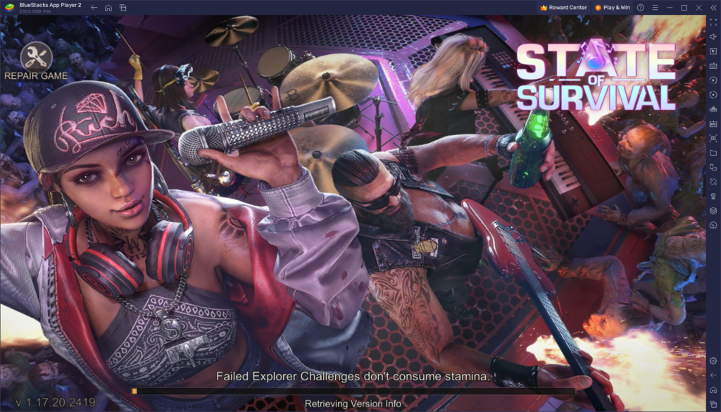 Spiele State of Survival auf dem PC mit 120 FPS exklusiv auf BlueStacks