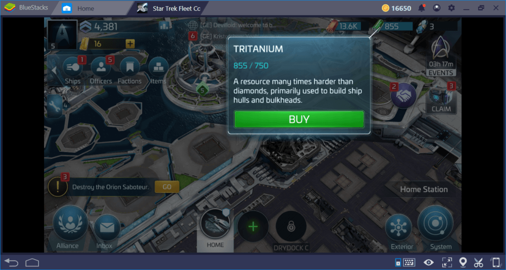 Star Trek Fleet Command on PC: Resource And Buildings Guide | BlueStacks