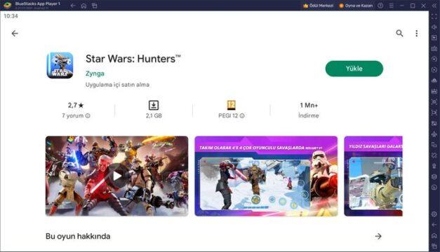 BlueStacks ile Star Wars: Hunters PC Kurulum Rehberi