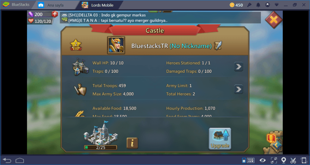 Lords Mobile: How to move your Kingdom to another Server? | BlueStacks