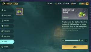Sea of Conquest Cooking Guide and Recipe List | BlueStacks