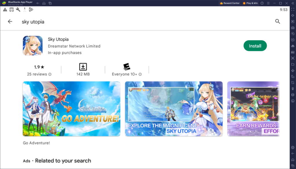 How to Play Sky Utopia on PC with BlueStacks