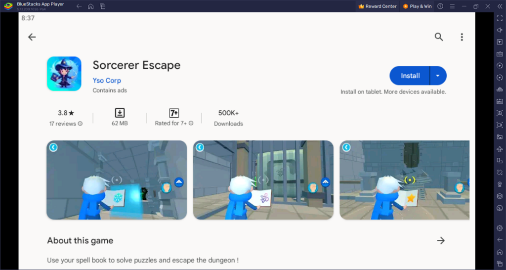 How to Play Sorcerer Escape on PC with BlueStacks