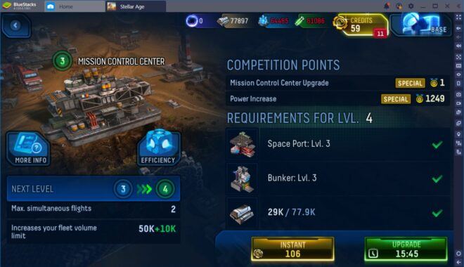 Getting Started in Stellar Age on BlueStacks