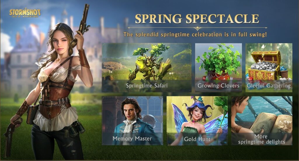 Spring Series of Events are here in Stormshot: Isle of Adventure ...