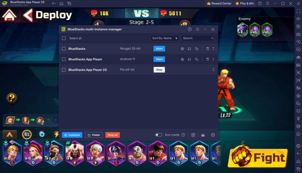 Play Street Fighter Duel - Idle RPG on PC Using BlueStacks to Enhance ...