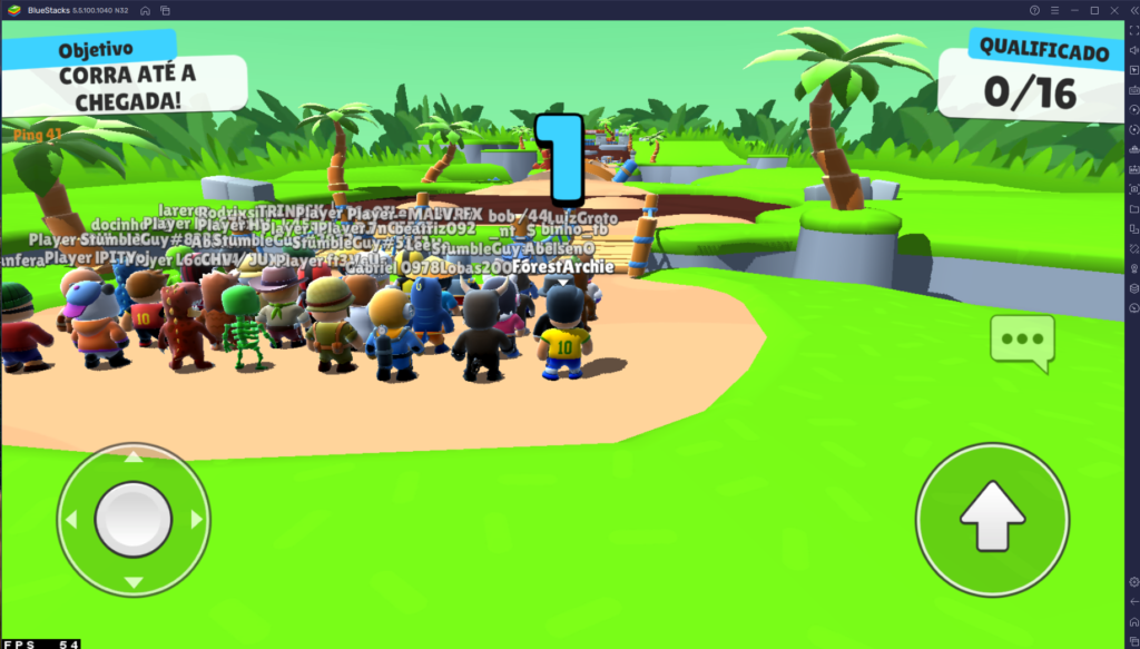 Mapas de Corrida em Stumble Guys: Multiplayer Royale | BlueStacks