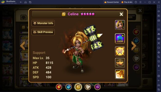 Summoners War: Sky Arena – Wind Rune Blacksmith Hall of Heroes | BlueStacks