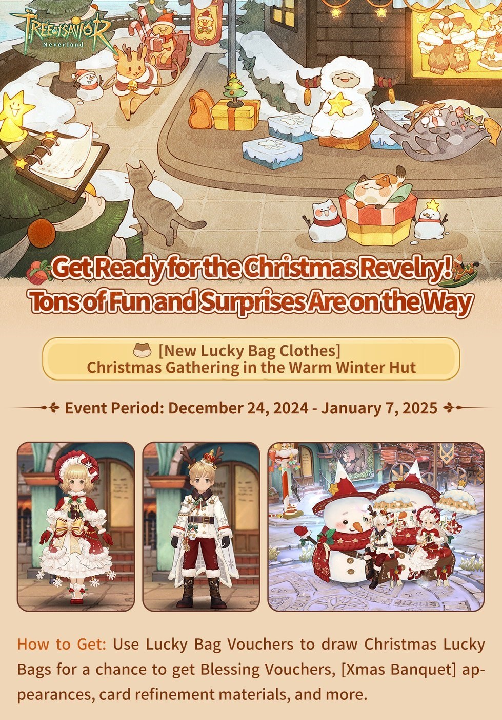 A Guide To Tree of Savior: Neverland’s Christmas Revelry Event | BlueStacks