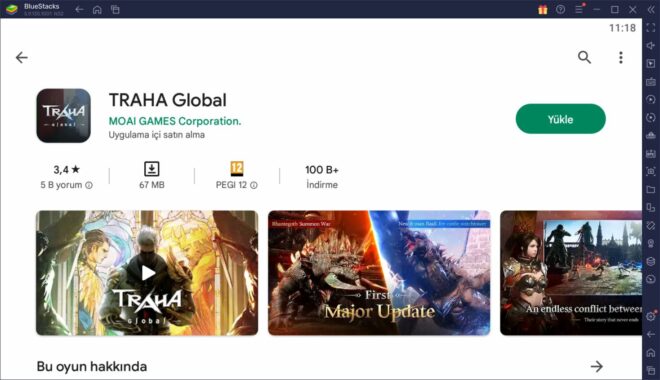 BlueStacks ile Bilgisayarınızda TRAHA Global Oynayın