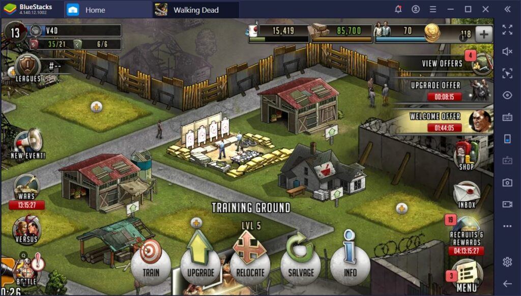 The Walking Dead: Road to Survival on PC – Training Ground Guide ...