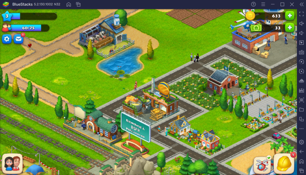 Township sur PC – Utilisez les Outils de BlueStacks pour Agrandir Votre ...