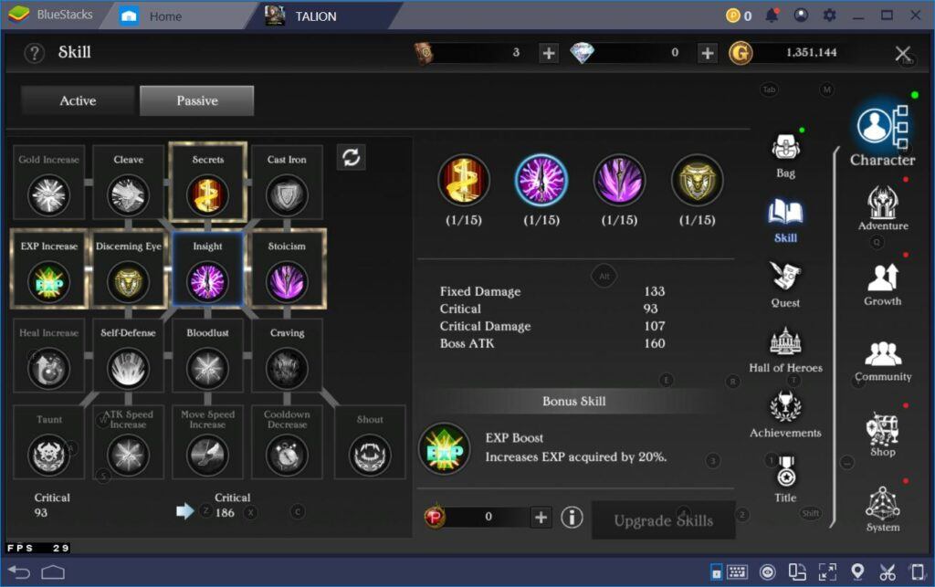 Talion: All You Need to Know to Level Quickly | BlueStacks 4