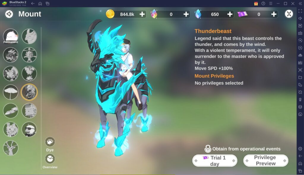 The Legend of Neverland – All Mounts, Traits and their Unlock ...