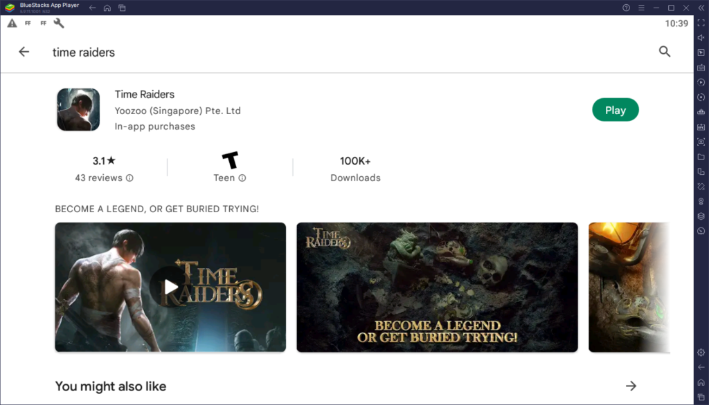 How to Play Time Raiders on PC with BlueStacks
