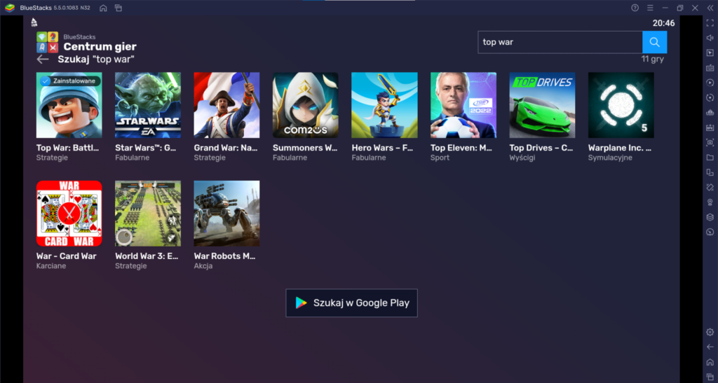 Top War: Battle Game - jak grać na PC z Bluestacks