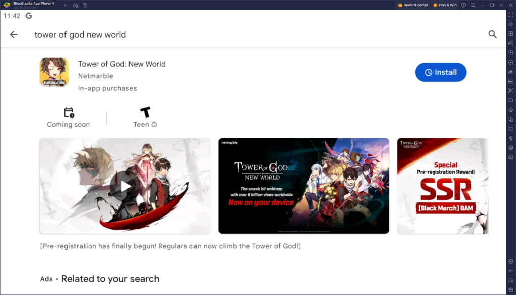 How to Play Tower of God: New World on PC with BlueStacks