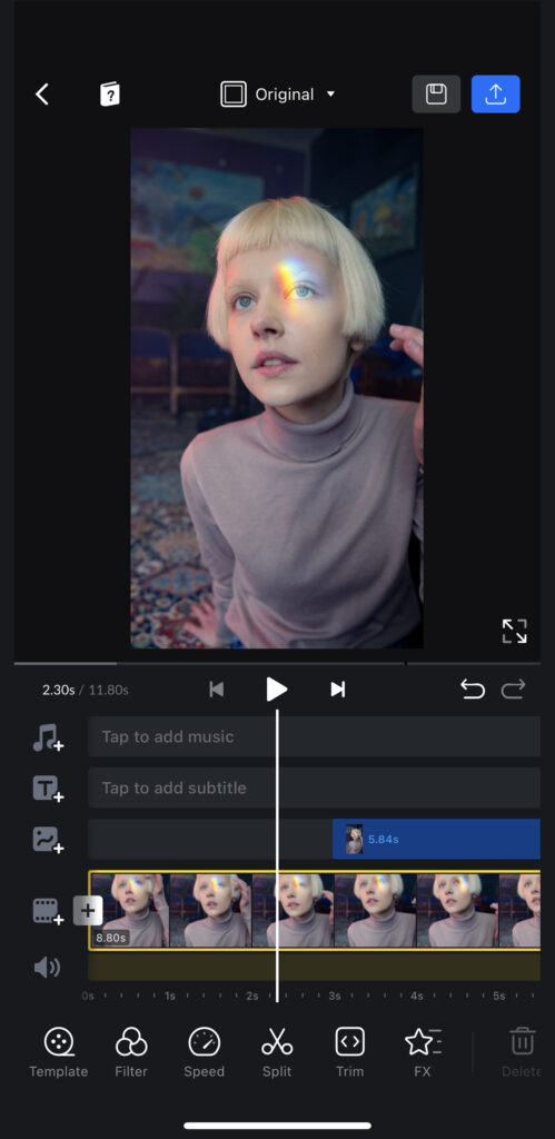 Tutorial Mengedit Transisi Perubahan Warna Video Di VN | BlueStacks