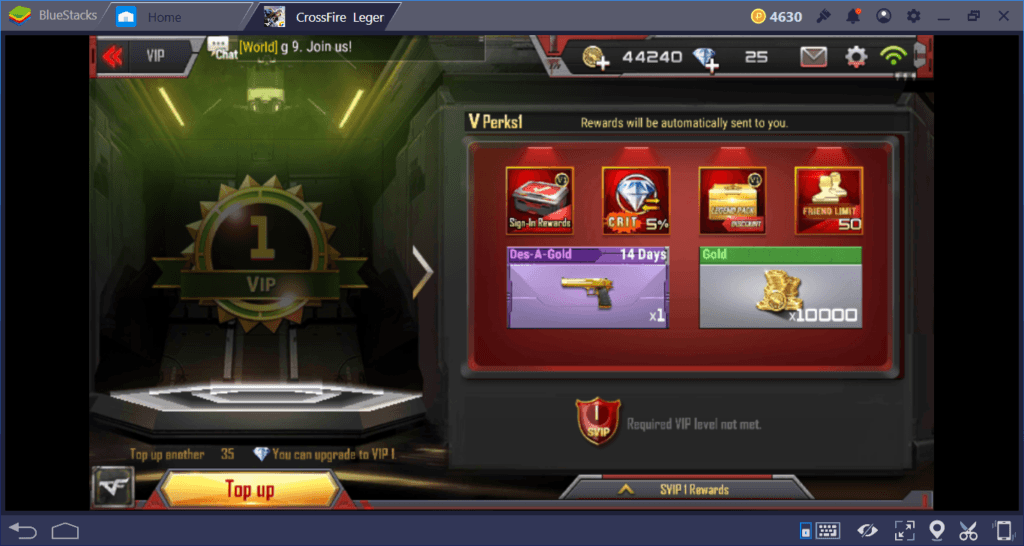 Crossfire Legends VVIP and VIP Guide | BlueStacks
