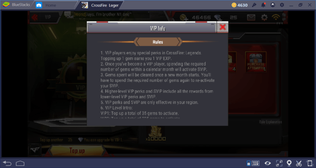 Crossfire Legends VVIP and VIP Guide | BlueStacks