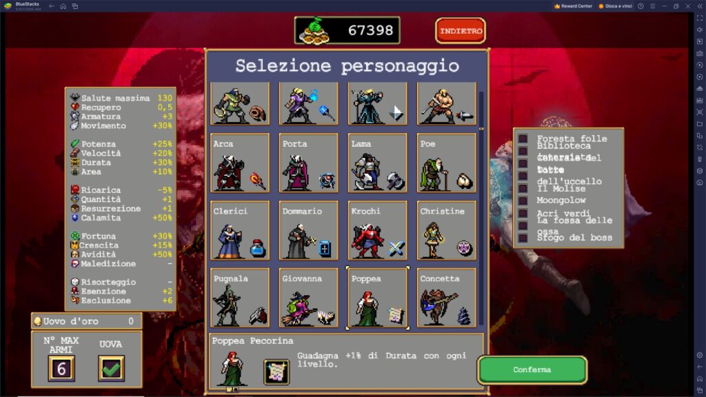 La Tier List dei personaggi di Vampire Survivors | BlueStacks