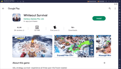 How to Play Whiteout Survival on PC with BlueStacks