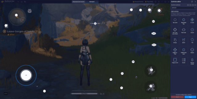 Wuthering Waves on PC with BlueStacks Features Gamepad Support