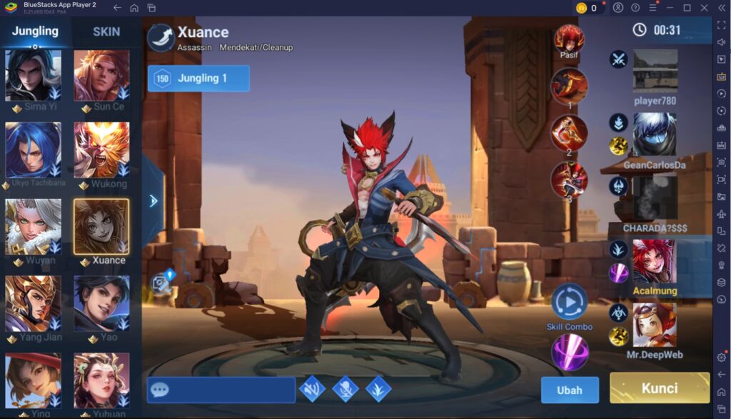 Build Xuance Honor of Kings Paling Efektif, Auto GGWP! | BlueStacks