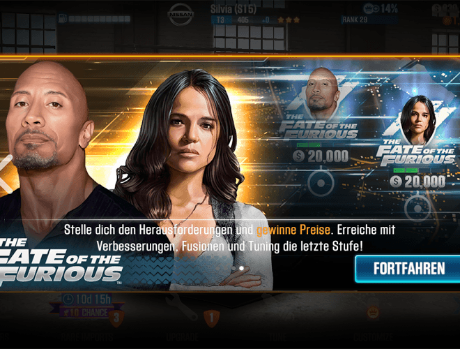Spiele CSR Racing 2 auf PC mit BlueStacks