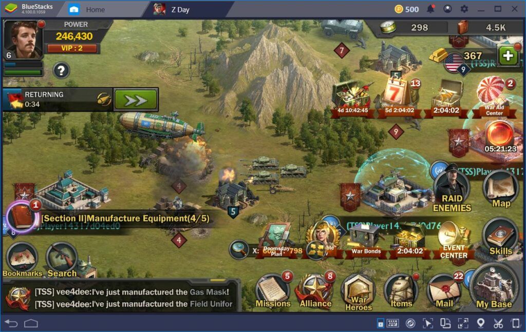 Z Day: Hearts of Heroes - Guide to Getting and Crafting Gear | BlueStacks 4
