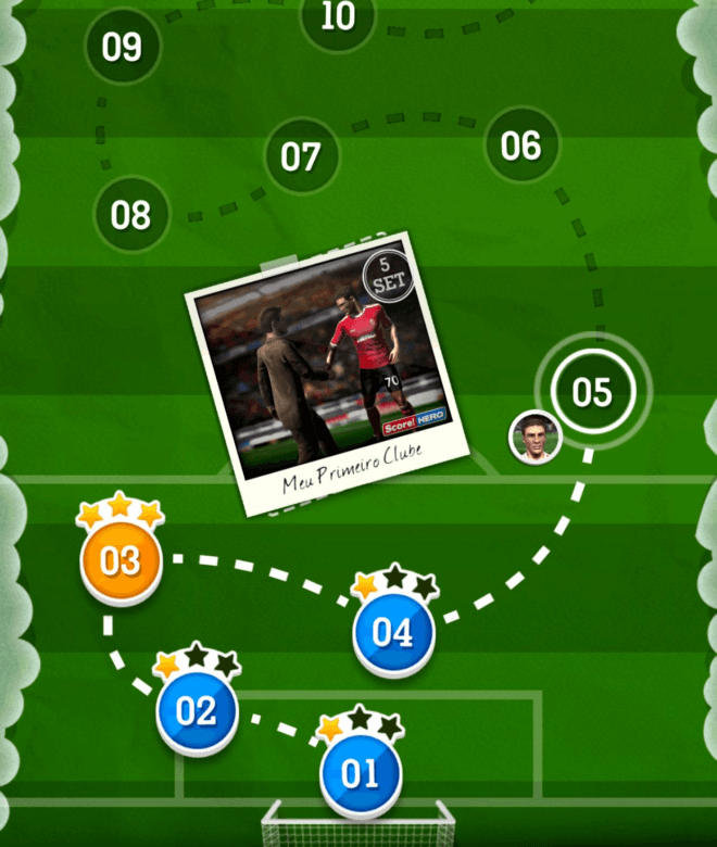 Jogue Score! Hero no PC com Bluestacks